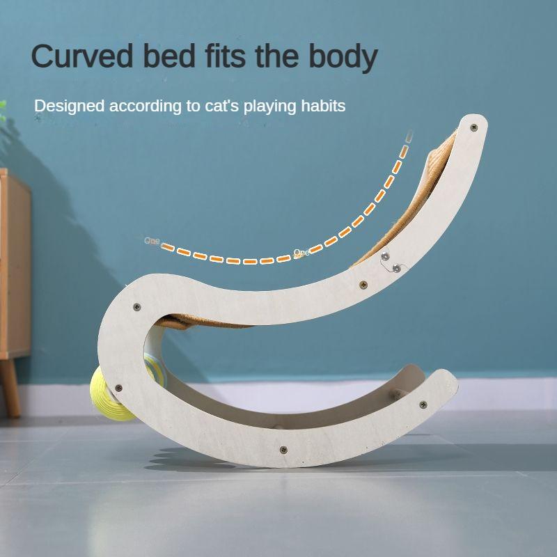 Cheap Cat Rocking Chair Summer Cat Litter Cat Scratch Board Sisal ...