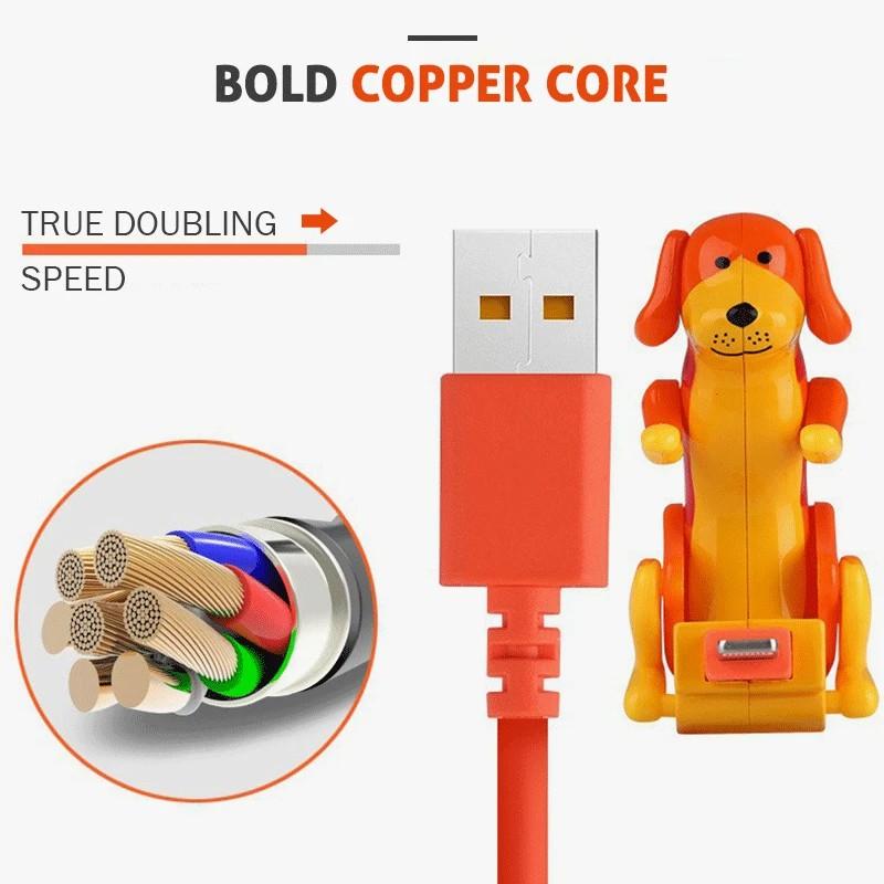 Buy Puppy Charging Cable Humping Dog Fast Charger Cable Charging Line ...