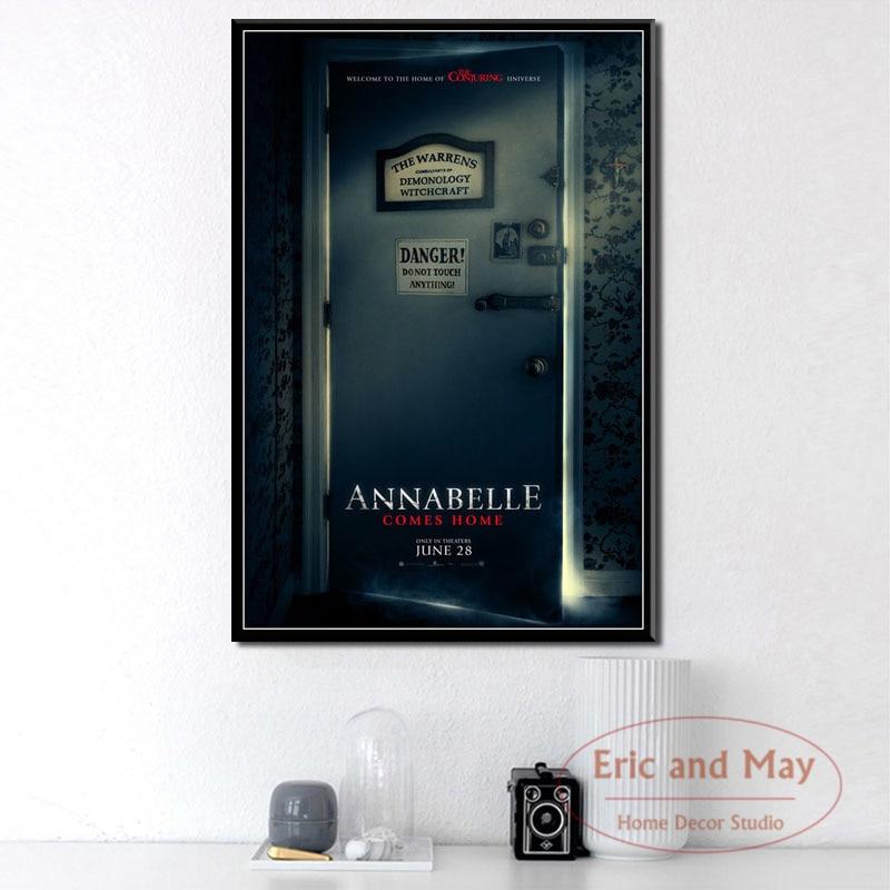 Annabelle Comes Home Movie Classic Horror Series Canvas Painting ...