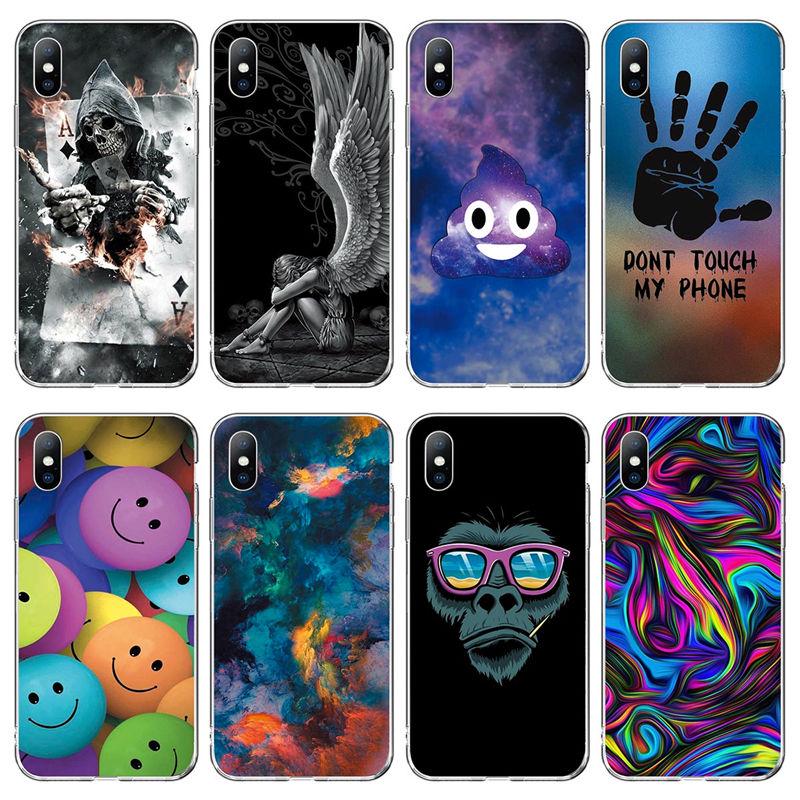 Buy Fashion Cool Patterned Printed Silicone Gel Slim TPU Soft Phone ...