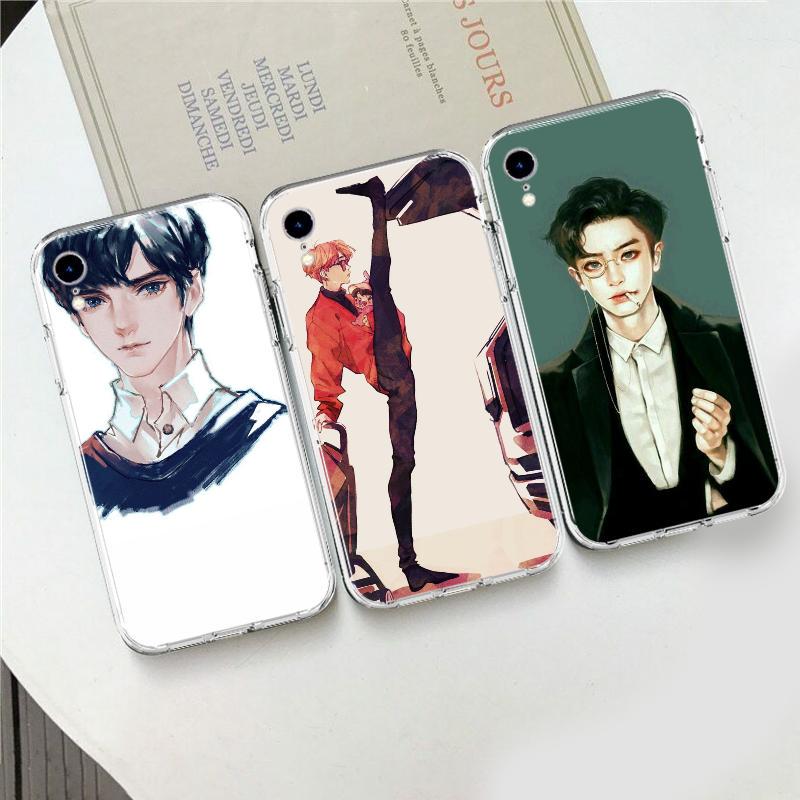 Star BTS Transparent Phone Cases Covers for Apple iPhone 6 6 Plus for ...