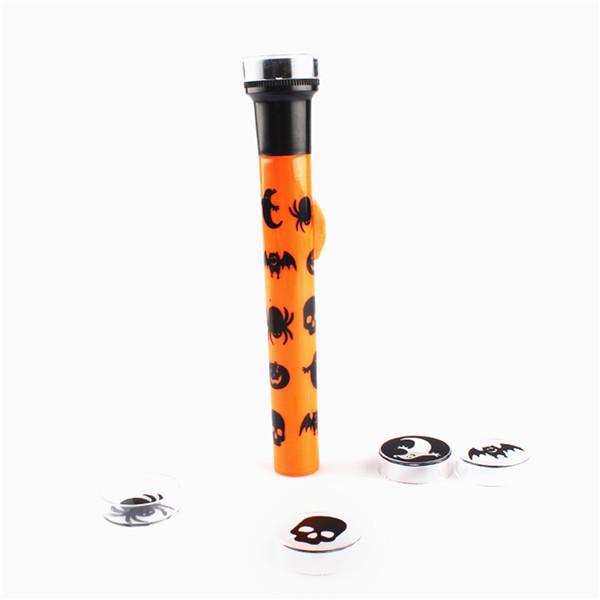 Buy Halloween Flashlight Pumpkin Skull Ghost Scary KTV Cartoon Lighting ...