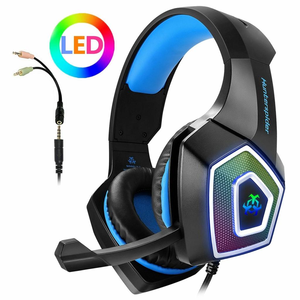 Buy V1 Stereo Bass Surround Gaming Headset Headphone for PC Laptop PS4 ...