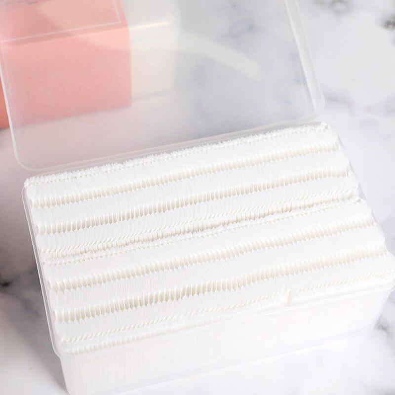 Buy 1000pcs MakeUp Cotton Pads Cosmetic Tissue Soft Wet And Dry Dual ...