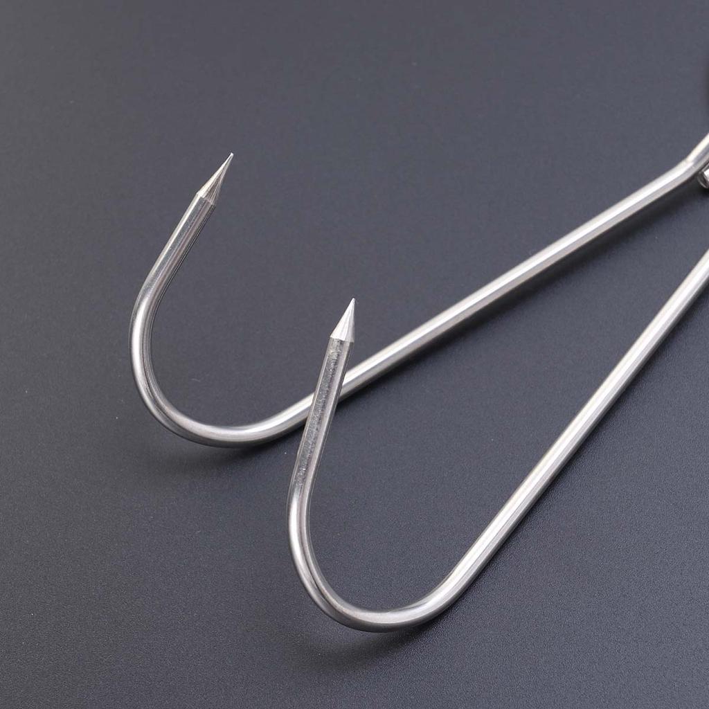 Buy 10PCS Stainless Steel Processing Meat Butcher Hanging Hooks for ...