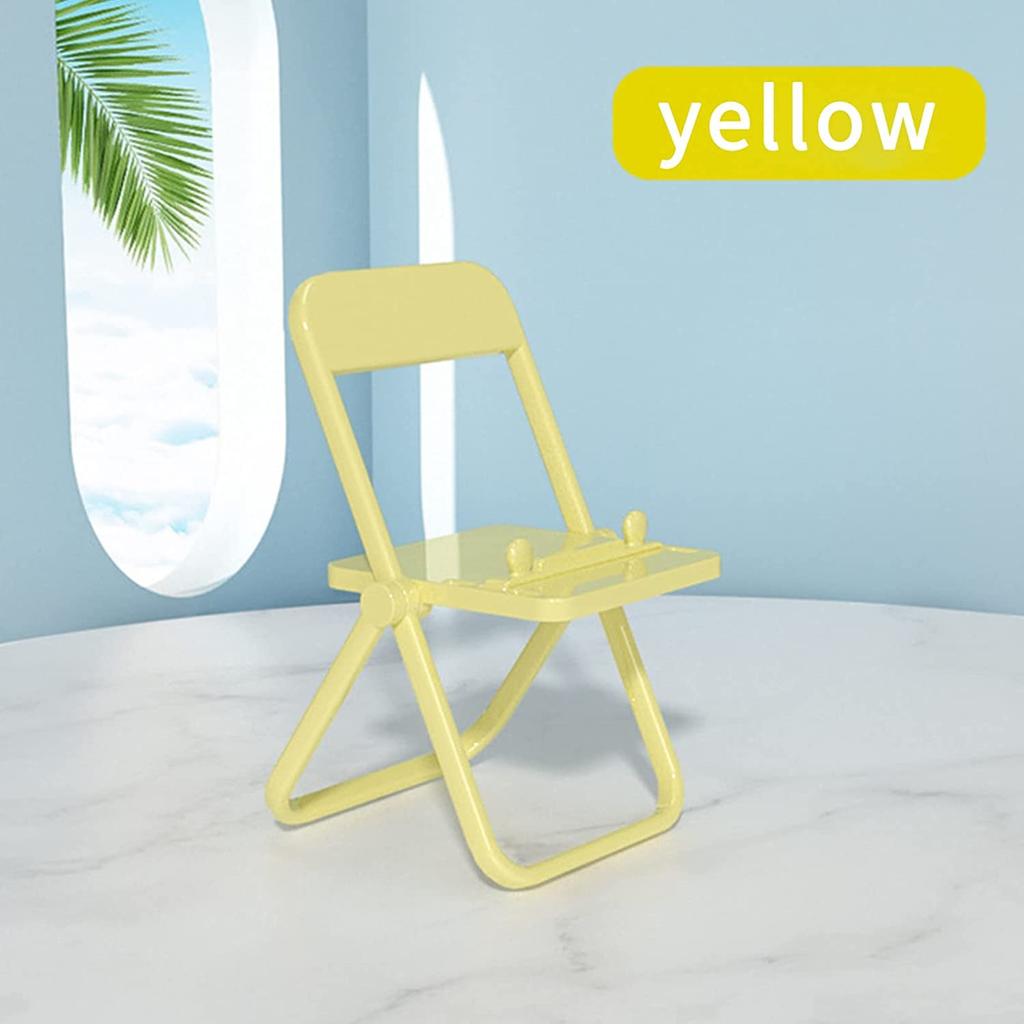 Buy 1PC Mini Chair Shape Cell Phone Stand Foldable Universal Candy ...
