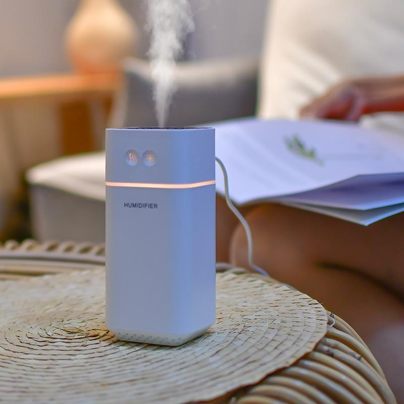 Kjøp Air Humidifier USB Charging Spin Discoloration Led Night Light ...