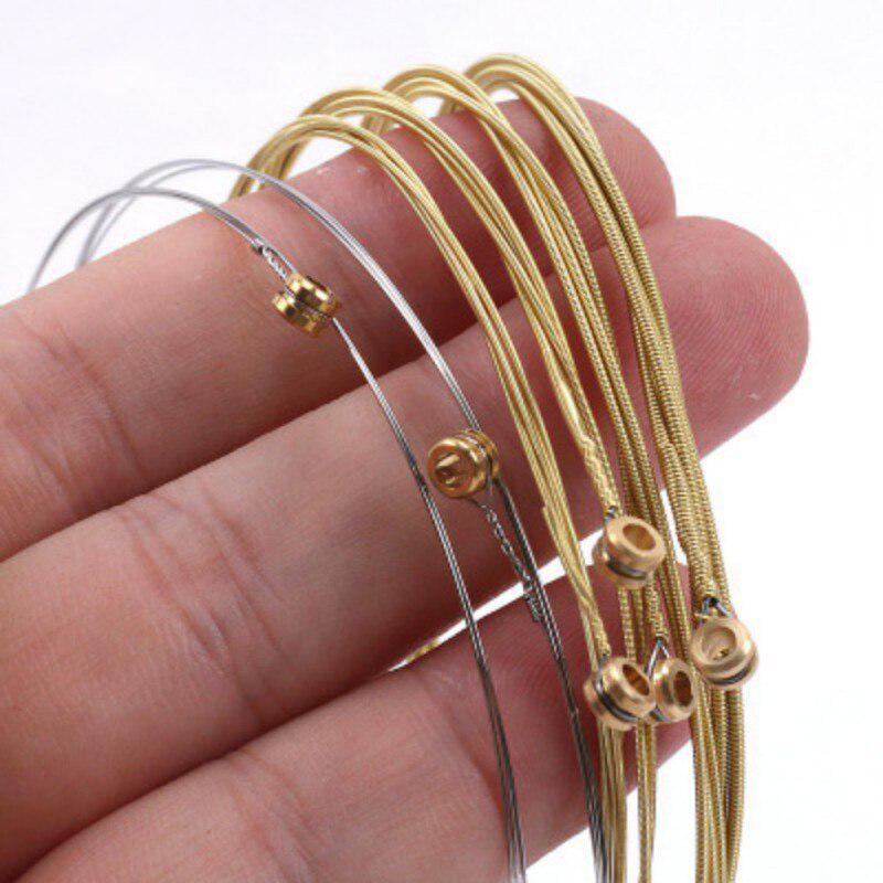 Buy Acoustic Guitar Strings Steel Strings Gauge Set Of Wooden Guitar ...
