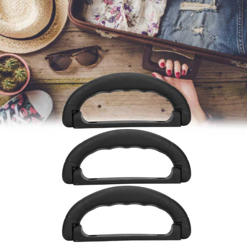 Buy 3Pcs Luggage Suitcase Traveling Case Plastic Pull Handle Strap ...