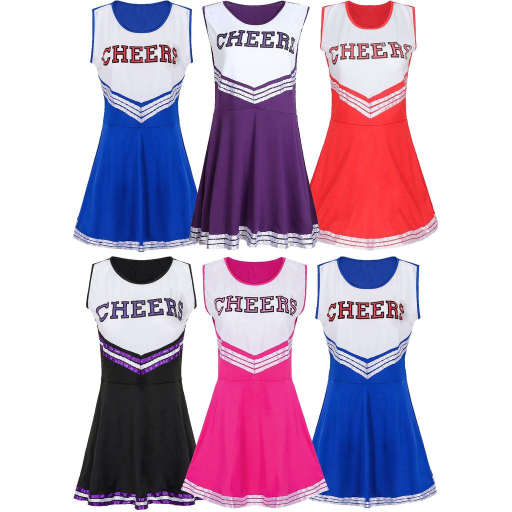Buy Cheerleader Costume Women Cheerleader Outfits Cheerleader Costume ...