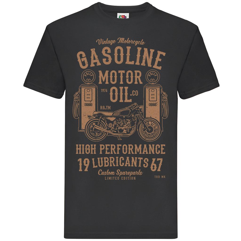 Buy Gasoline Motor Oil T Shirt Men 'S T -Shirt Fashion Trend And Summer ...