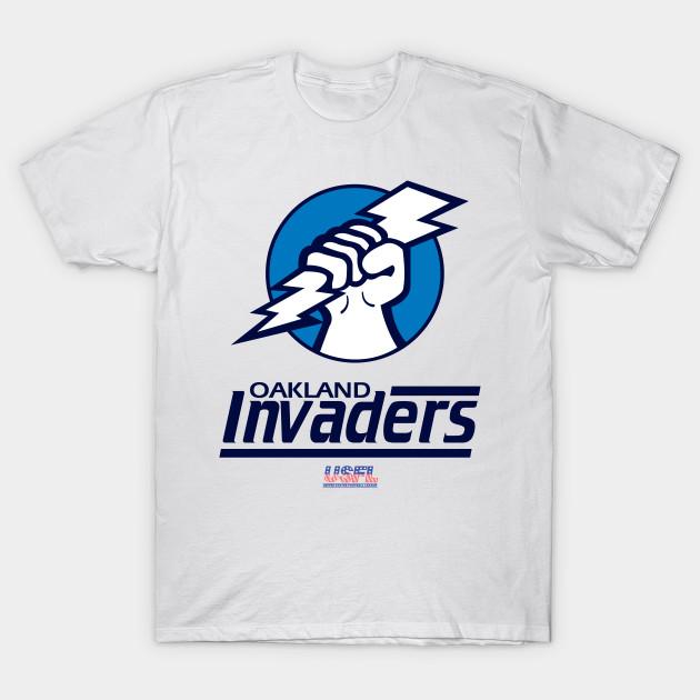 Buy Men Print T-shirt Cotton Large TShirt Oakland Invaders DTG Print ...