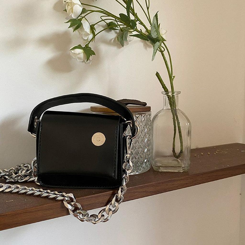 Buy BMS Chain Small Square Bag Student Shoulder Bag Magnetic Buckle ...