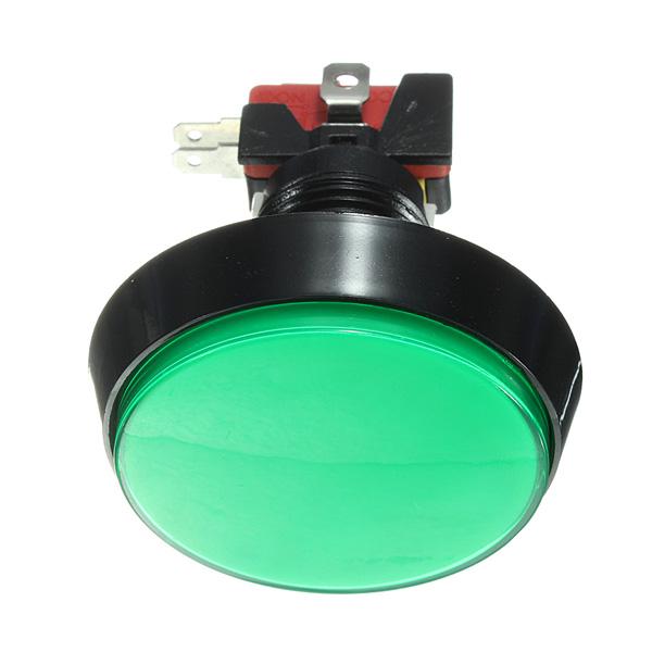 Buy Arcade Button 5 Colors LED Light Lamp 60MM 45MM Big Round Arcade Video Game Player Push ...