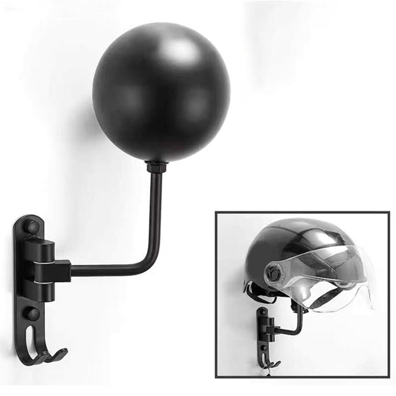Buy Wall Mounted Motorcycle Helmet Rack Hat Helmet Support Display ...