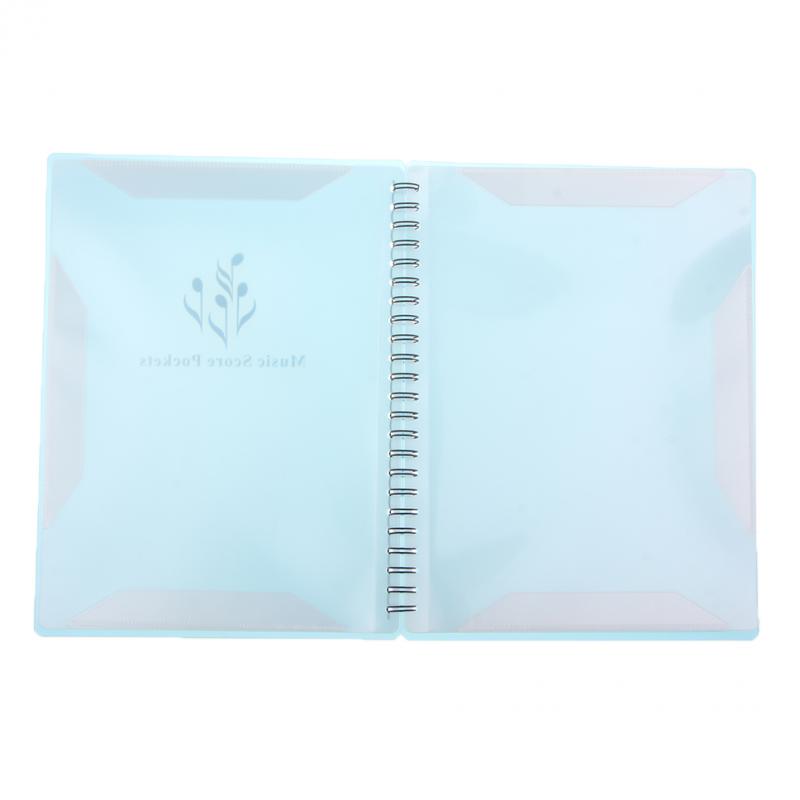 Buy Music Score Holder A4 Sheet Folder File 20 Pockets 40 White at ...
