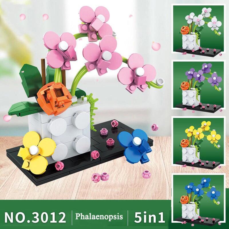Buy Creative Blocks Flower Succulent Potted Plant Building Blocks ...