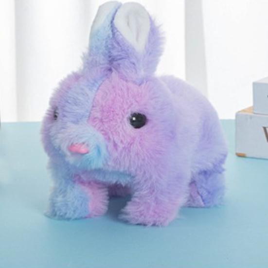 Cheap Simulation Walking Rabbit Electronic Pet Plush Toy for Baby ...