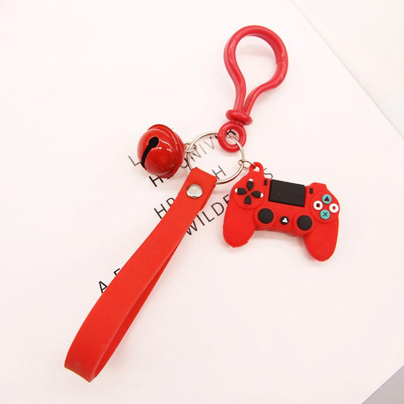 1 PC Creative Video Game Handle Keychain Joystick Model Key Chain Key ...