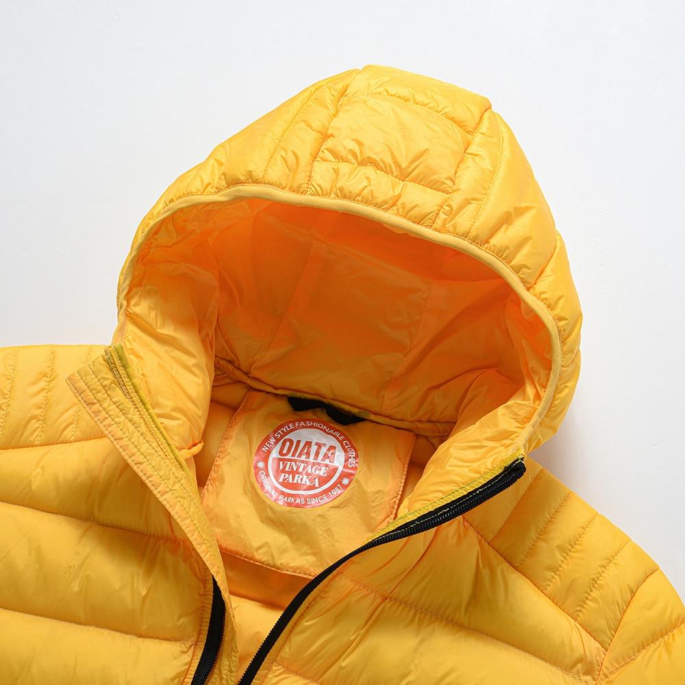 Buy Men's Autumn and Winter Ultralight Classic Down Jacket Thick Warm ...