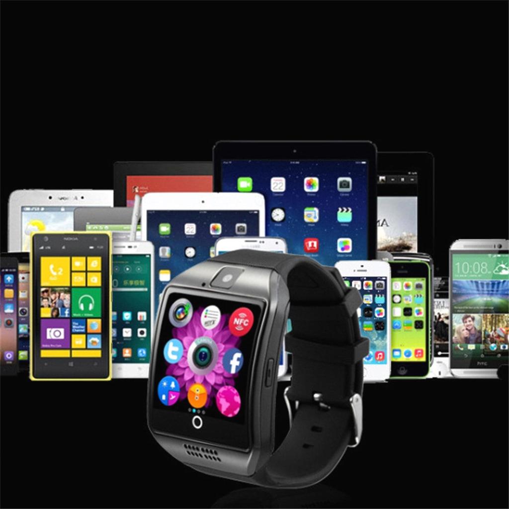 Buy 2021 Q18 Bluetooth Smart Watch GSM Camera TF Card Phone Wrist Watch ...