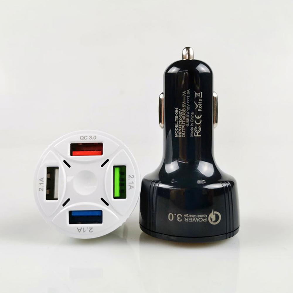 Купить Автомобильное зарядное устройство USB с 4 портами, 35 Вт, 7a ...