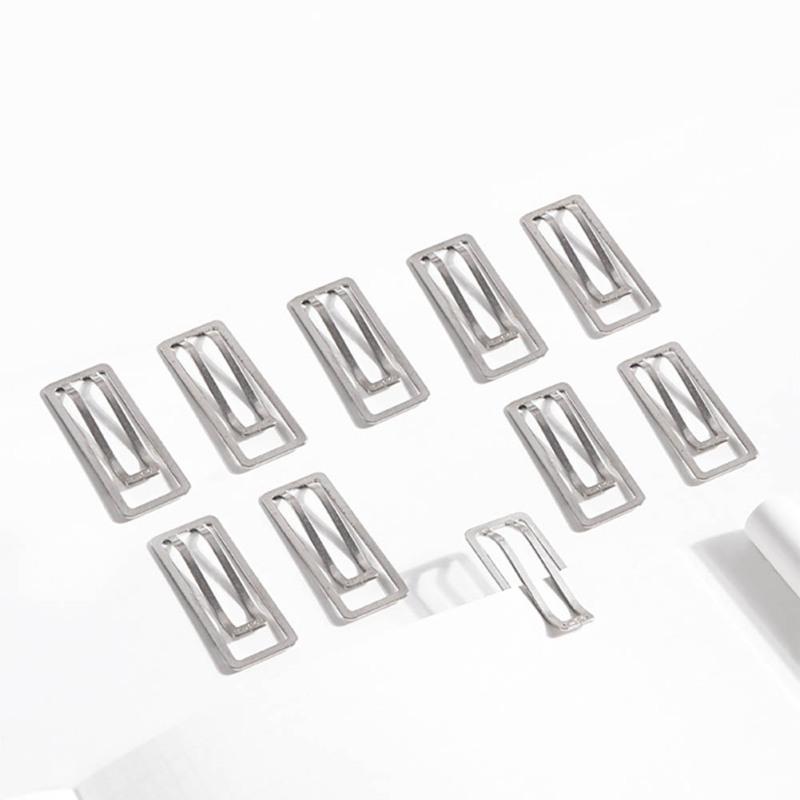 Cheap 10pcs Paper Clip Wear-resistant Manganese Steel(65mn) Paper Clips ...