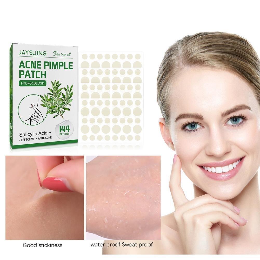 Buy 144Pcs Tea Oil Acne Pimple Patch Acne Treatment Stickers Pimple ...