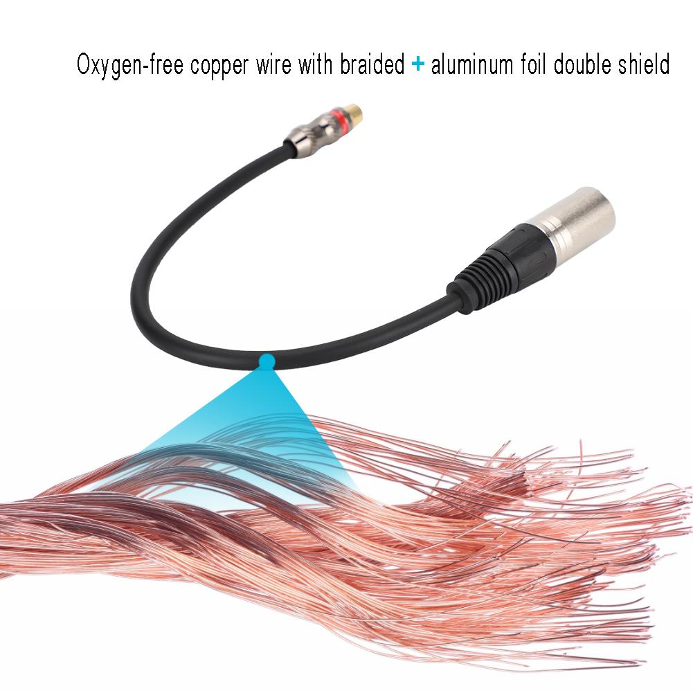 Buy Zinc Alloy Casing for RCA To XLR Cable, for RCA Adapter Cable, for ...