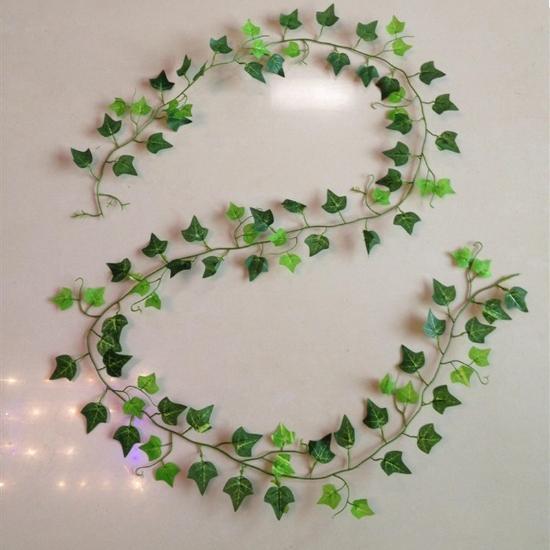 Cheap Artificial Liana Home Decor Silk Ivy Garland Plants Vine Fake ...