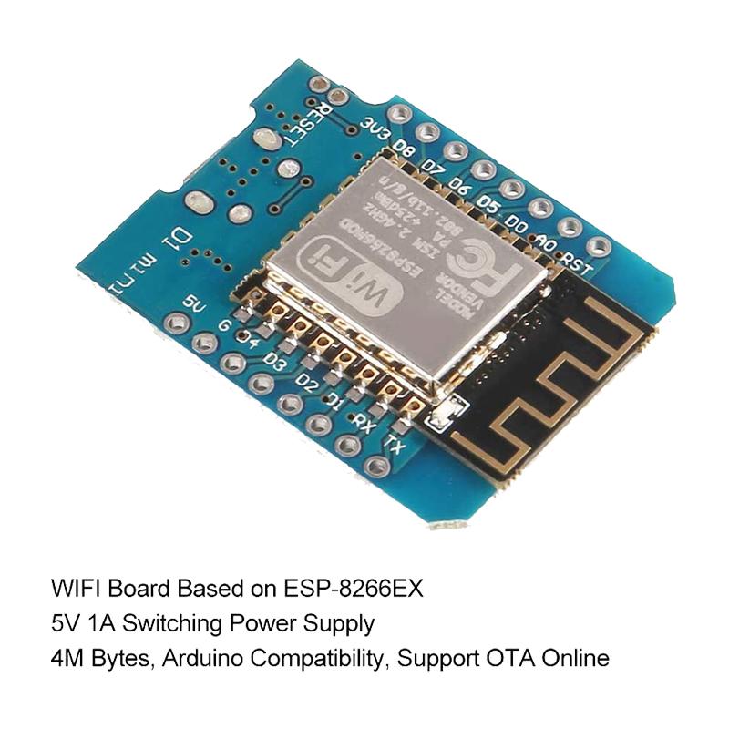 Buy 1/3/5/10pcs ESP8266 ESP-12F NodeMcu D1 Mini Module WeMos Lua WiFi Internet Development Board ...