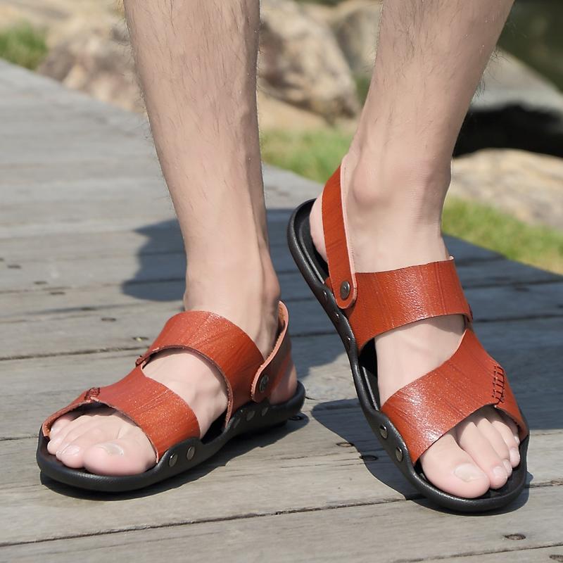 Buy Sandalen Herren Sandel For Men Rubber Sandals Sandalias Cuero ...