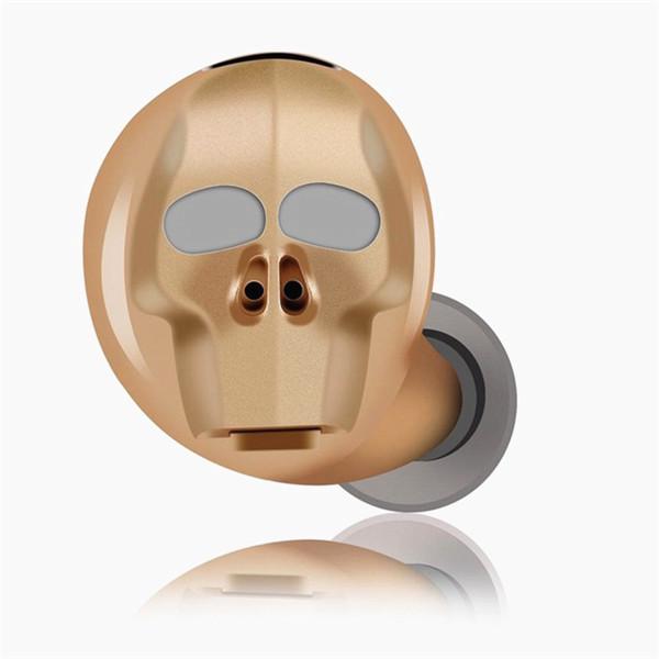Buy Fashion Skeleton Waterproof Stereo Headphone In-ear Earbuds ...