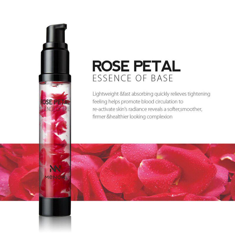 Buy Makeup Rose Petals Essence Gel Cream 28ml Liquid Cosmetics Isolation Moisturizing Facial ...