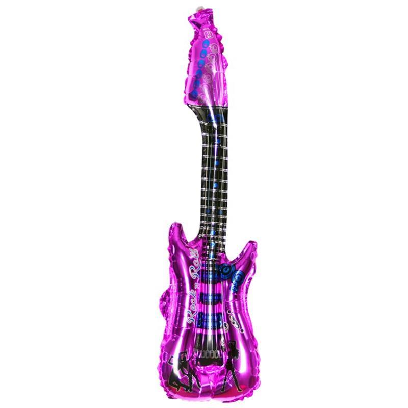 Buy 85*30cm Inflatable Blow Up Guitar For Kids Play Toy Party Props ...
