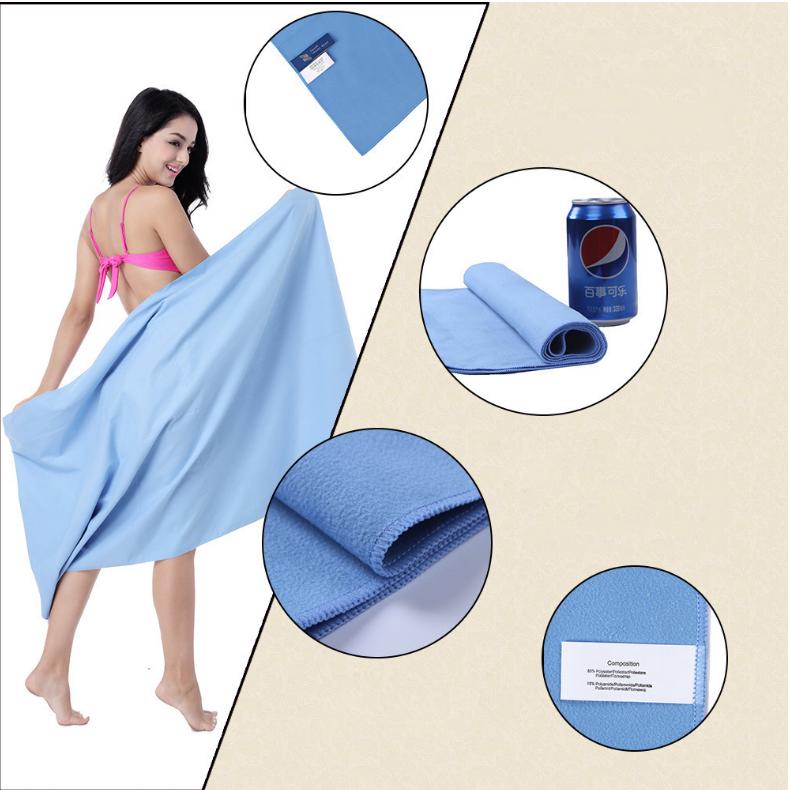 Buy Quick Dry Towel Outdoor Beach Towel New Travel Camping Microfiber ...