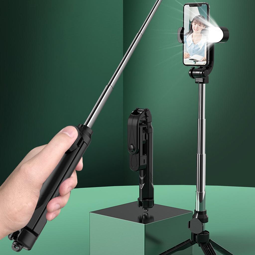 Amber Star Rechargeable 360 Degree Rotation Adjustable Selfie Stick ...