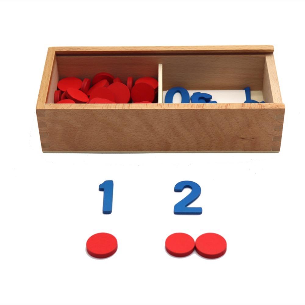Buy Counting Montessori Preschool Training Educational Toys Early ...