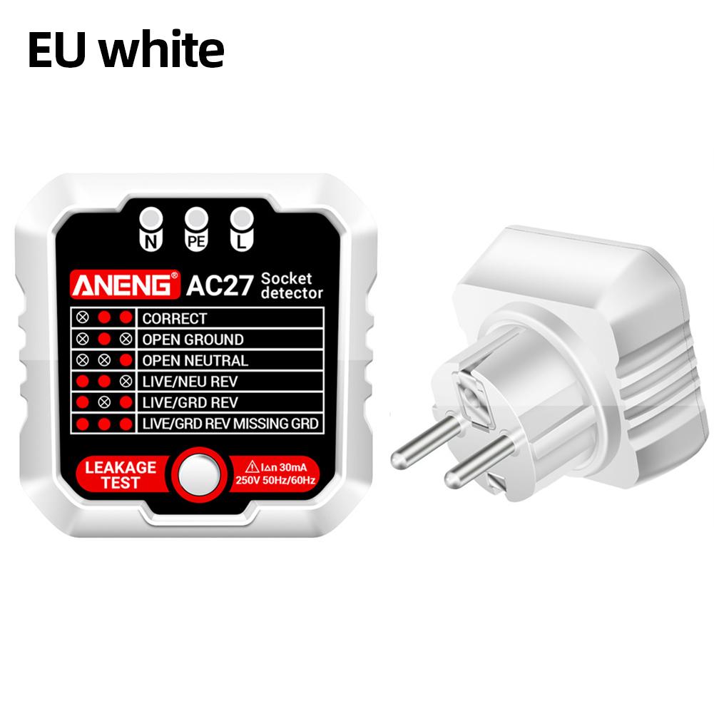 Satın alın ANENG AC27 Intelligent Socket Tester Digital Display Socket ...