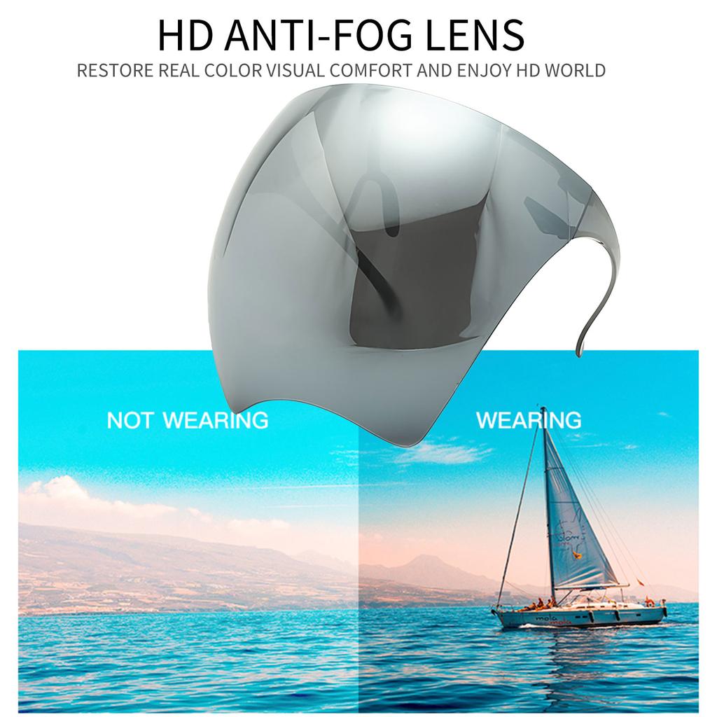 Buy Full Face Cover Sunglasses Visor Protective Eyewear Goggle for Men ...