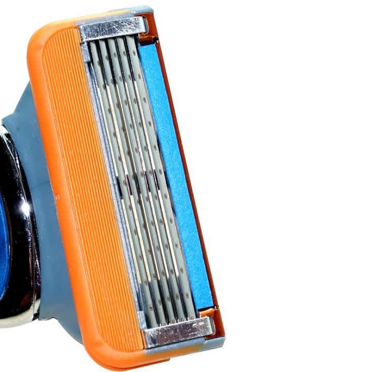 Buy 4PCS/SET 5 Layers Men Face Shaving Razors Blades Male Manual Razor ...