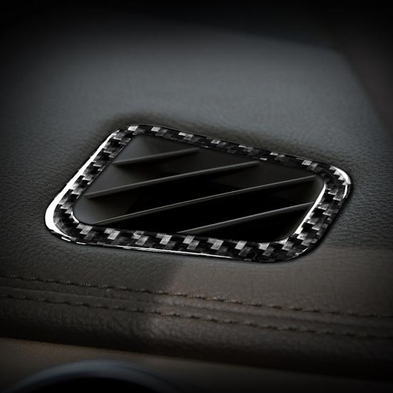 2Pcs Air Vent Sticker Waterproof Self-adhesive Carbon Fiber Black uygun ...