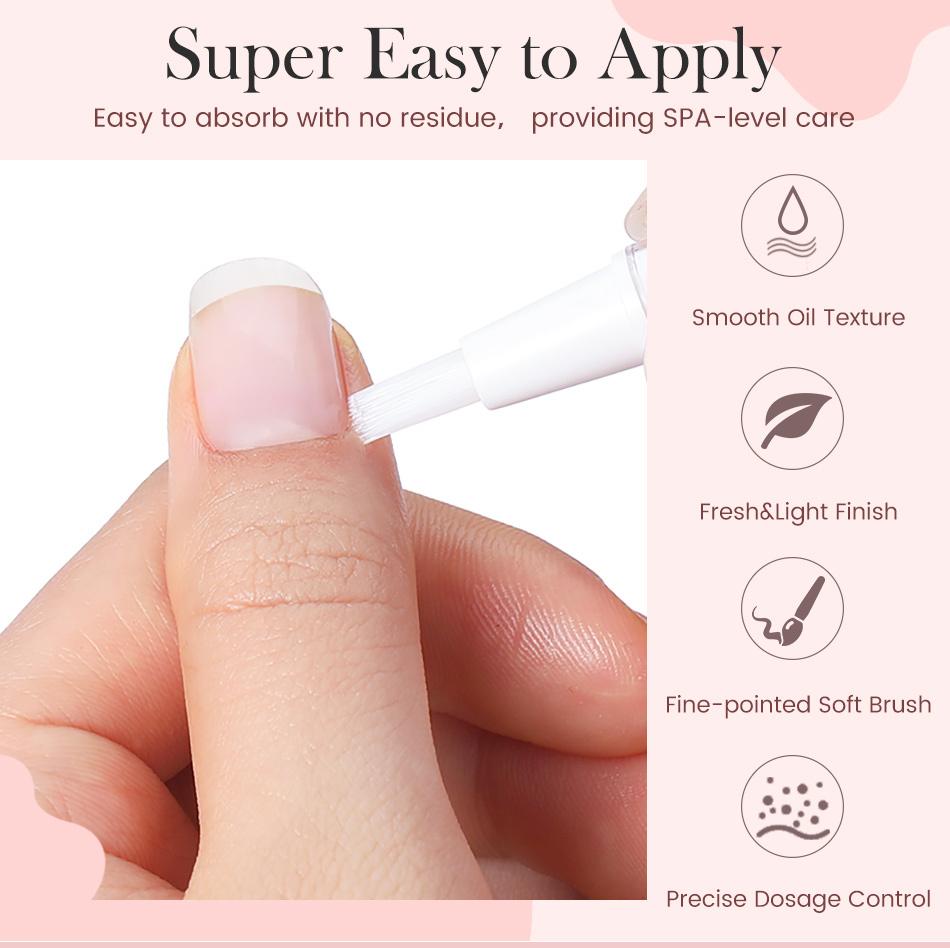 Cheap BORN PRETTY 6 Styles Fruit Cuticle Oil Pen Nail Treatment Cuticle ...