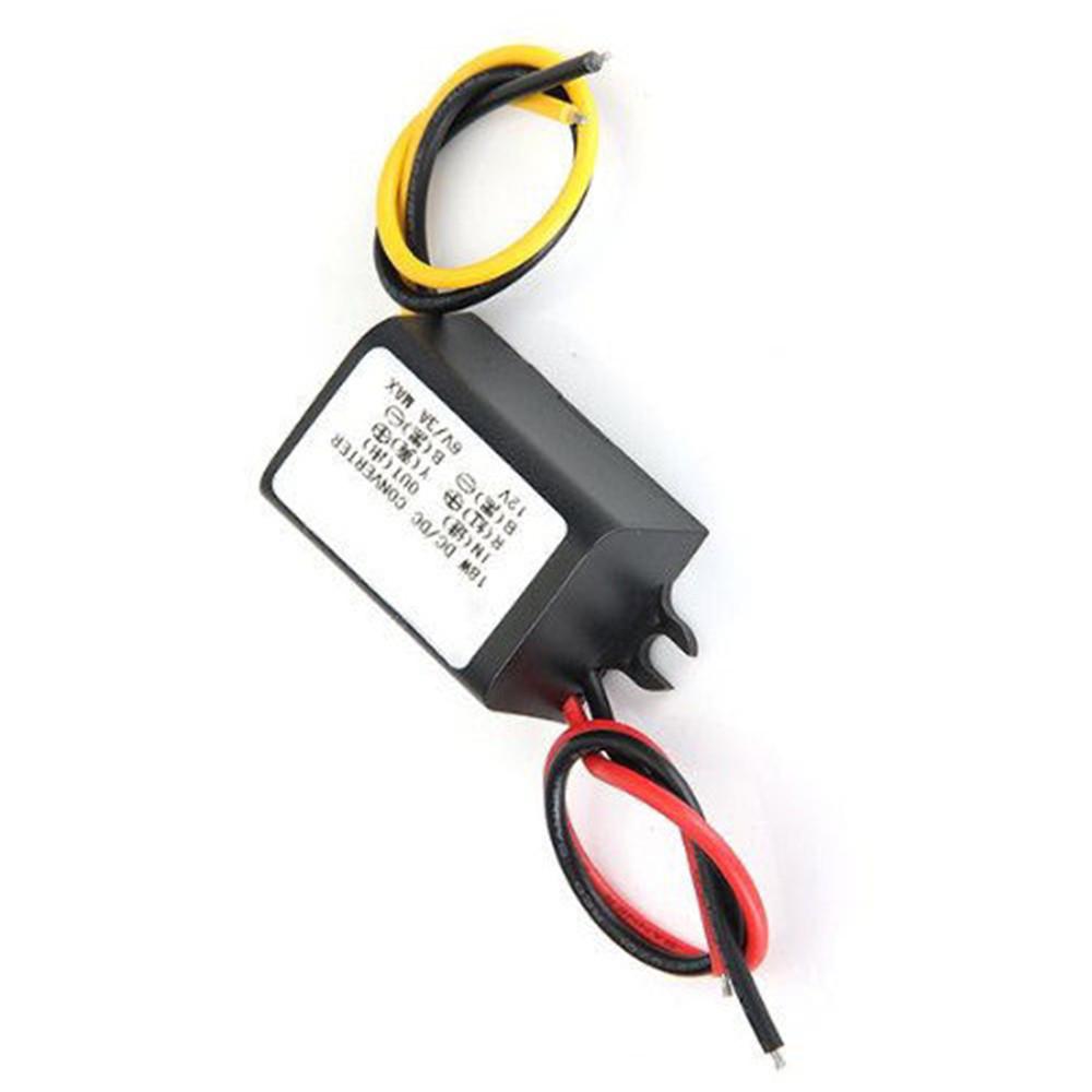 Buy Lead Wire DC-DC 12V to 6V Step Down Power Voltage Converter Step ...