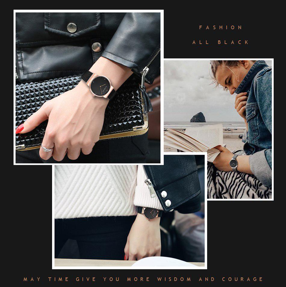 Buy CHENIX Luxury Fashion Ladies Watches Waterproof Rose Gold Watch ...