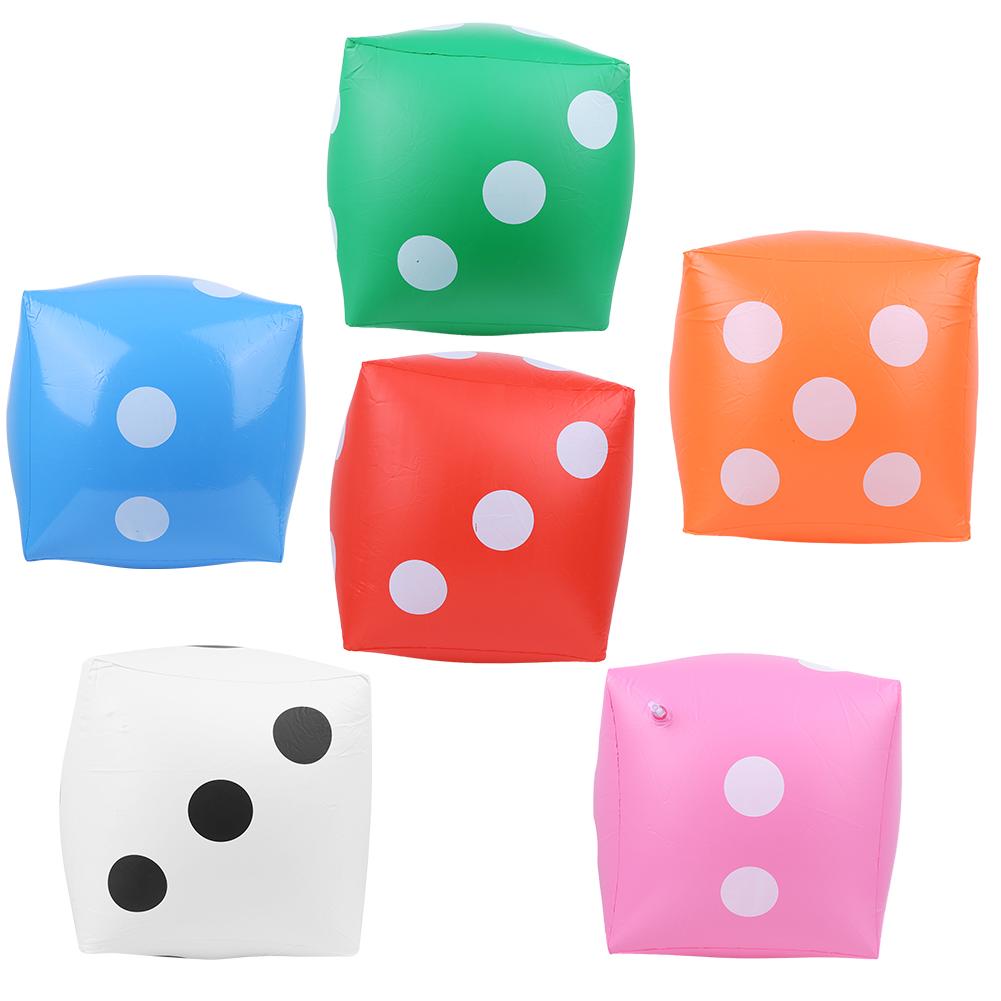 Buy Dice, Portable Inflatable Dice, for Game Dice Toy Party Pool Party ...
