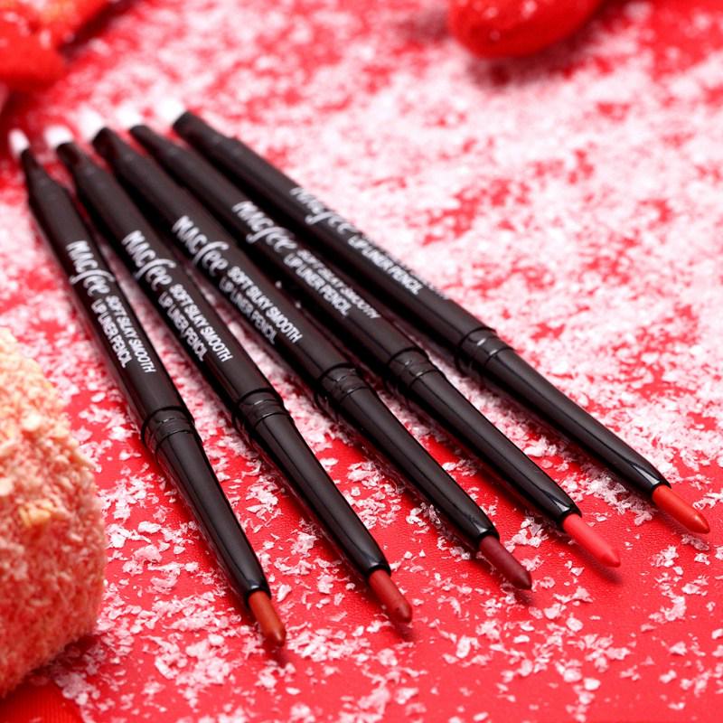 Buy 11 Color Double-end Lip Makeup Lip Pencil Waterproof Long Lasting ...