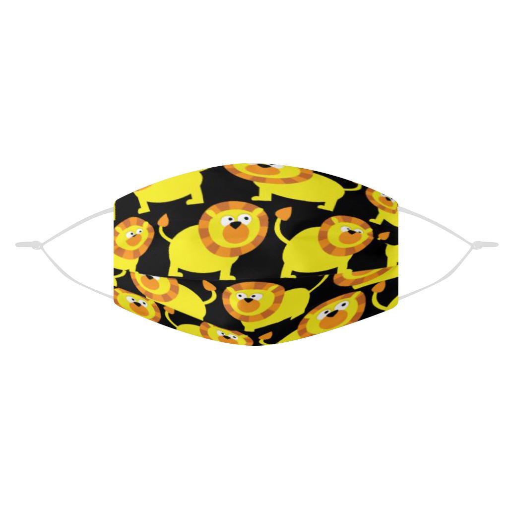 Buy Children's Funny Cartoons Printed Washed And Reused Face Mask For ...
