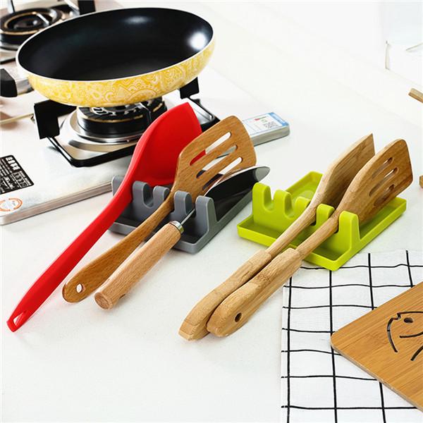 Multifunction Ladle Spoon Rest Holder Utensil Organizer Spatula Holder ...