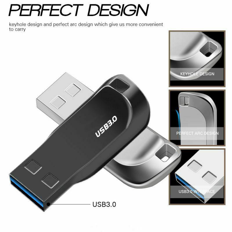 pdtoweb New 256GB USB Flash Drive Disk Memory Stick USB 3.0 Pen Drive U ...